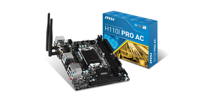 平價版本，MSI推出H110i Pro AC mini-ITX主機板，且具有Intel 802.11ac無線晶片 | XFastest News