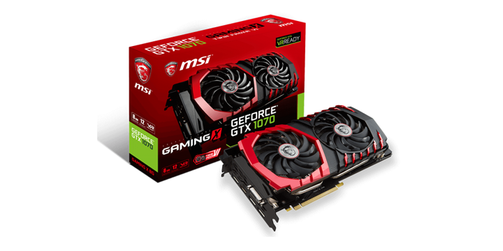 MSI微星發表六款GTX 1070顯示卡並且推出VR Boost Kit | XFastest News