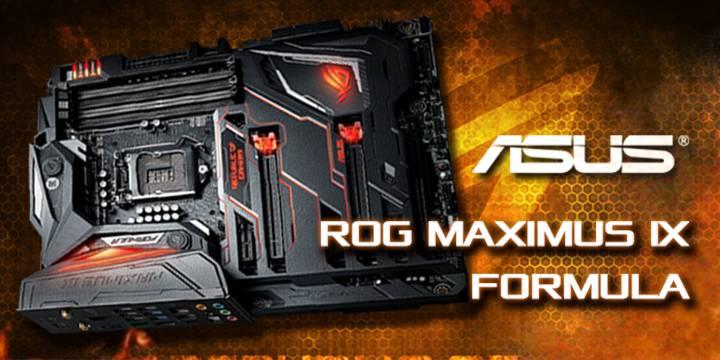 ASUS ROG MAXIMUS IX FORMULA 主機板開箱測試 / 水冷改裝 炫彩AURA | XFastest News