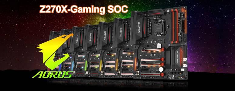 GIGABYTE 技嘉 GA-Z270X-Gaming SOC 開箱 – 融合超頻電競新元素 | XFastest News