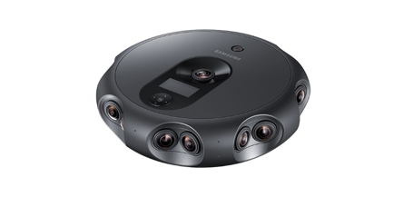 三星發佈360 Round全景相機：17個攝影鏡頭，支援4K直播 | XFastest News