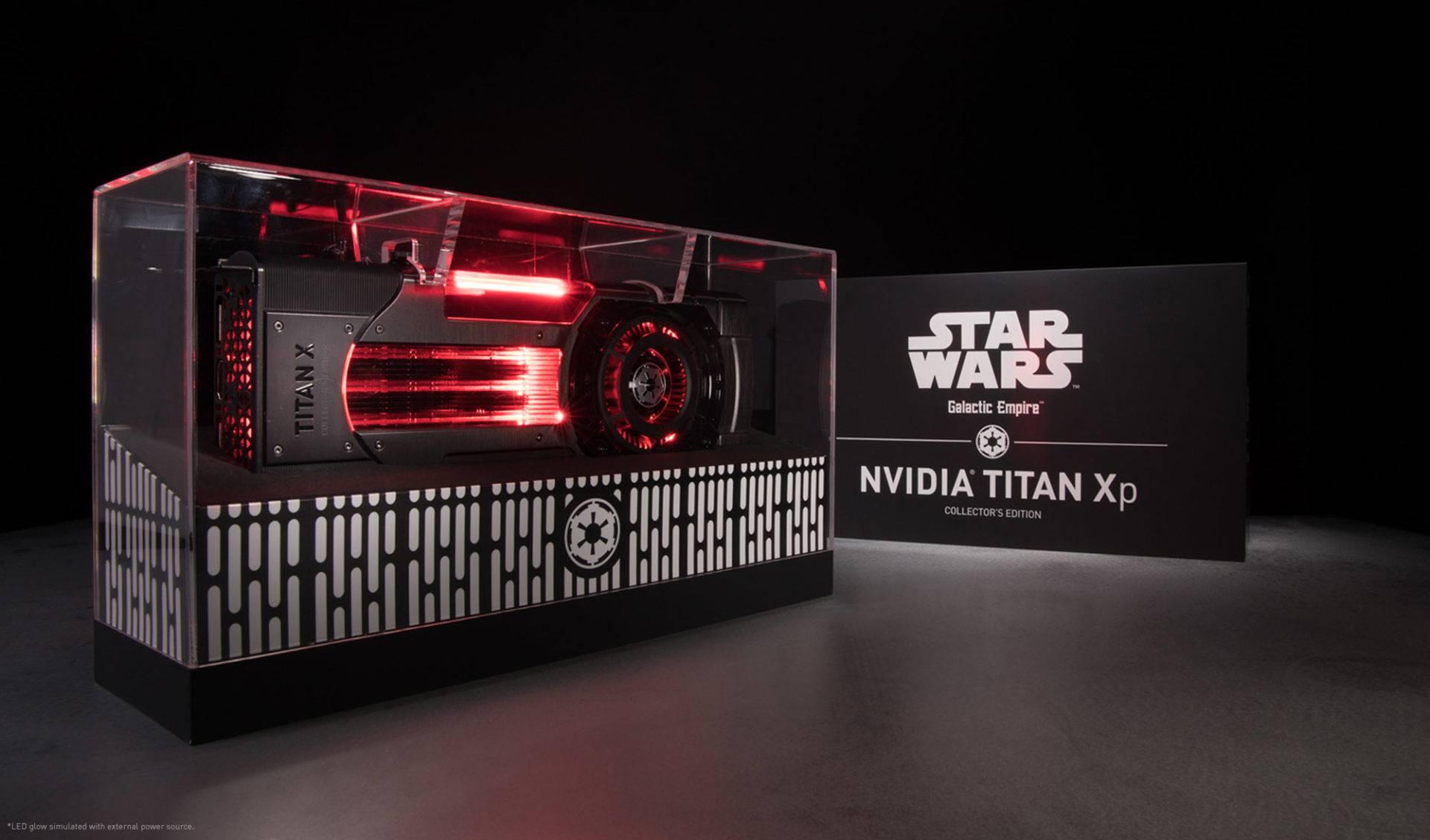 《星際大戰》特別版 NVIDIA TITAN Xp Collector’s Edition / JEDI or Empire ...