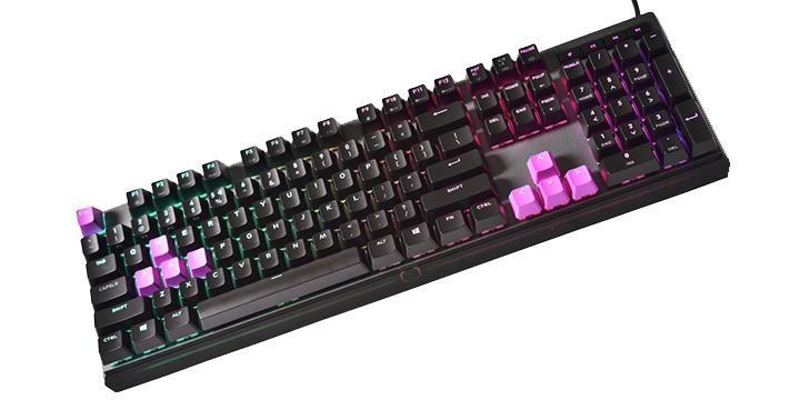 Cooler Master MasterKeys MK750 機械鍵盤開箱測試 / 金屬裸軸 RGB 環伺 | XFastest News