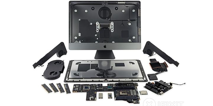 IFIXIT 拆解新款 iMac Pro 維修評分 3 分的高水準工藝 | XFastest News