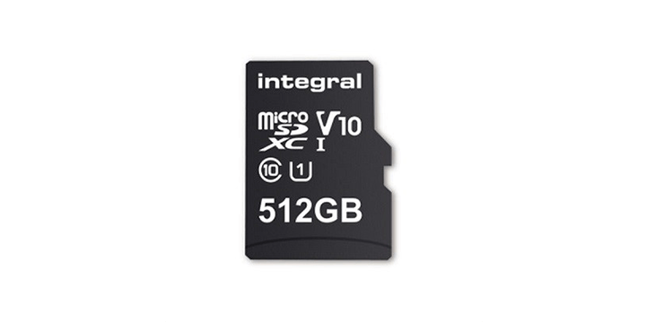 Integral Memory發佈512GB microSD記憶卡新品 | XFastest News