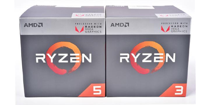 AMD Ryzen 5 2400G 與 Ryzen 3 2200G 處理器開箱 | XFastest News