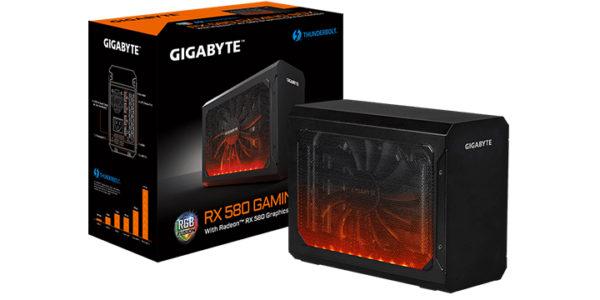 Gigabyte 推出 Thunderbolt 3 顯卡外接盒 RX 580 Gaming Box 但非 AORUS 系列 ...