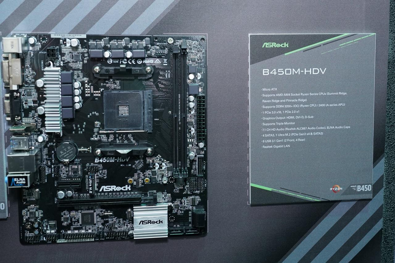 COMPUTEX 2018 ASRock 新 Intel 300/AMD B450 主板 Mini-STX 主機 深耕區塊鏈運算突破科技界限 ...