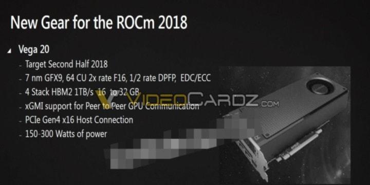 AMD 7nm Vega 20將支援XGMI GPU-To-GPU PCIe 4.0 ，對決NVIDIA的 300GB/s NVLINK 2. ...