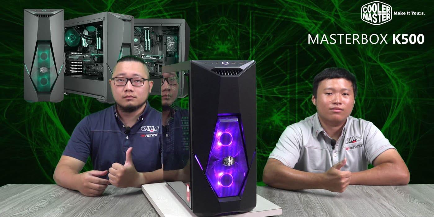 Cooler Master MasterBox K500機殼直播開箱 | XFastest News