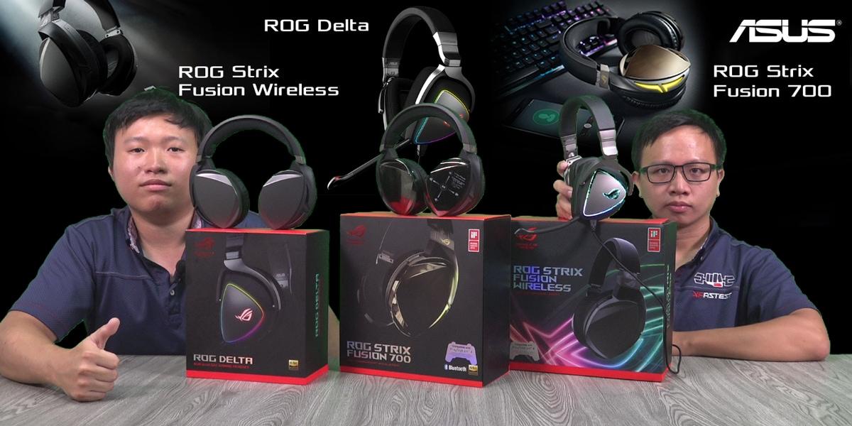 ASUS ROG Strix Fusion 700 & Wireless & ROG DELTA 開箱直播 | XFastest News