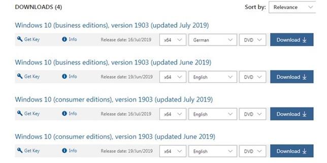 Windows 10 v1903正式版ISO鏡像更新：版本號升級為18362.239 | XFastest News