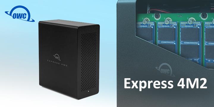 OWC Express 4M2 最速 Thunderbolt 3 外接盒開箱測試 / 4 M.2 RAID 高速陣列 | XFastest News