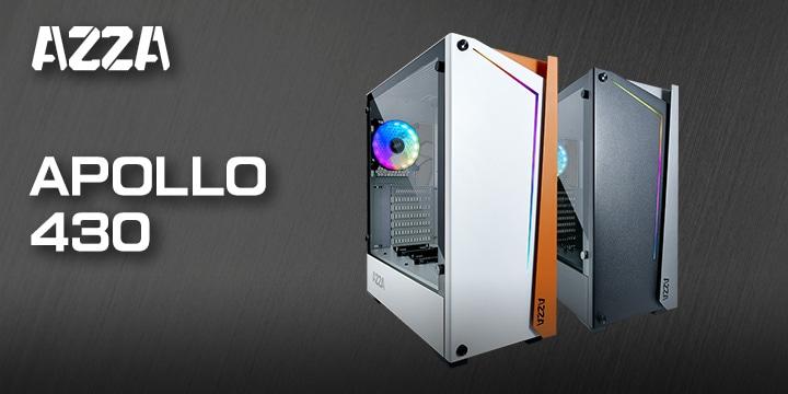 AZZA APOLLO 430機殼開箱測試/擴充支援足 黑白配色各有所好[XF] | XFastest News