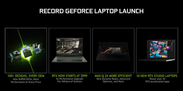 NVIDIA RTX Super 筆電更新 Max-Q 與 Dynamic Boost 和 G-Sync Switch 新技術 ...