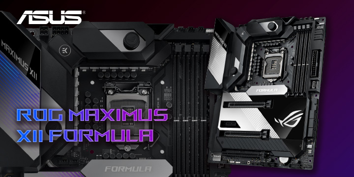 ROG MAXIMUS XII FORMULA 主機板 / 上水實測，雙 M.2 插槽下置更方便 | XFastest News
