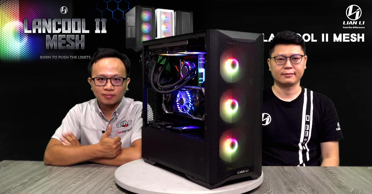 《XF科技開箱》LIAN LI Lancool II Mesh 再出發，最划算 ATX 大風流機殼 | XFastest News