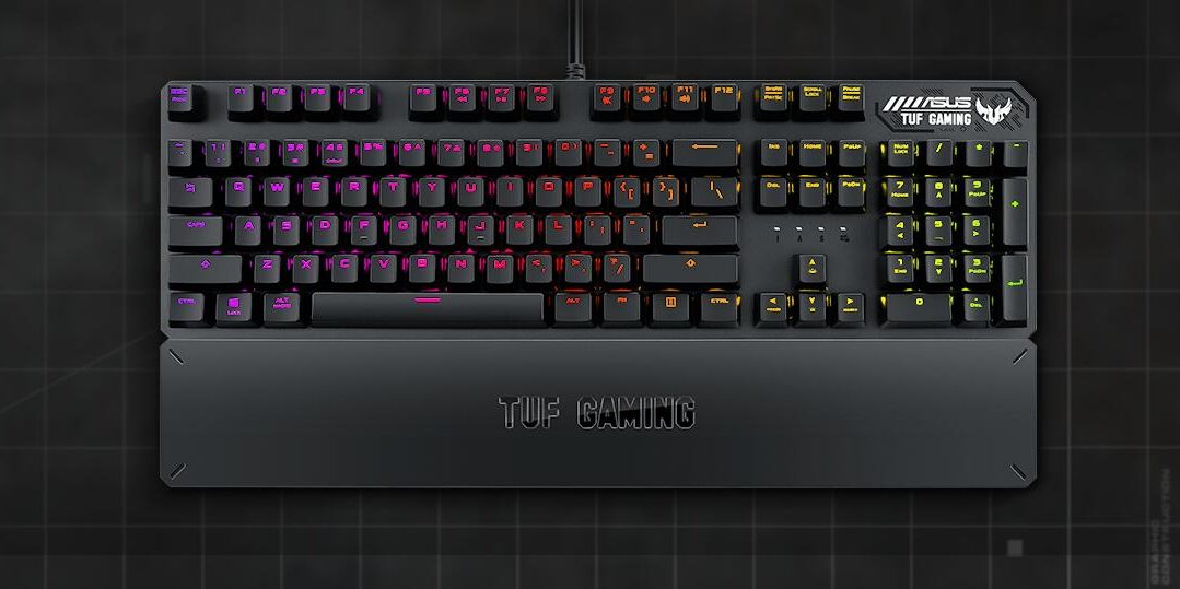 華碩新出TUF Gaming K3機械遊戲鍵盤， 支援Aura Sync、具有磁吸式腕托 | XFastest News