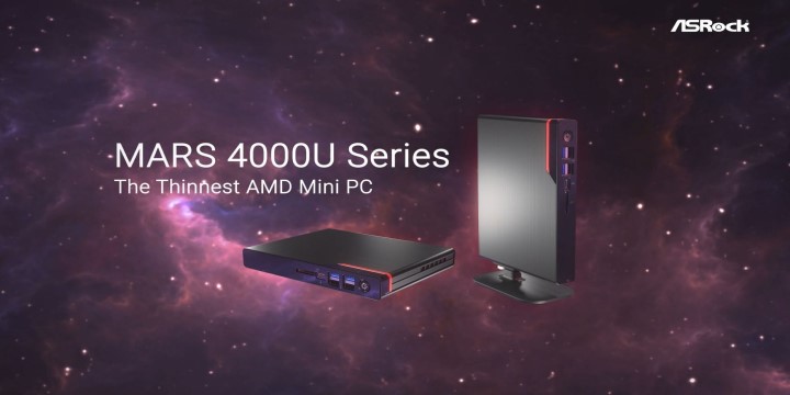 ASRock宣布推出最高可搭載AMD Ryzen 7 4800U Renoir CPU的Mars 4000U Mini-PC系列 ...