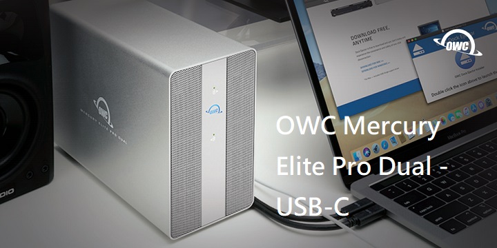 OWC Mercury Elite Pro Dual – USB-C 開箱測試 / USB 3.2 Gen2 10G 最佳效能的 2 BAY ...