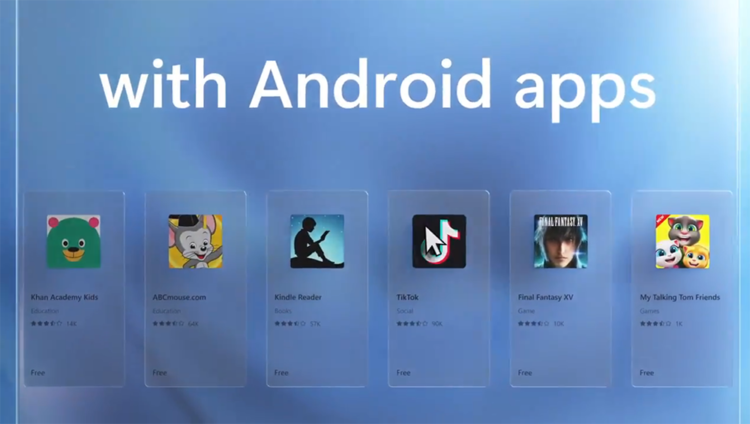 Intel Core 處理器與 Intel Bridge 技術讓 Windows 11 可使用行動應用 app | XFastest News