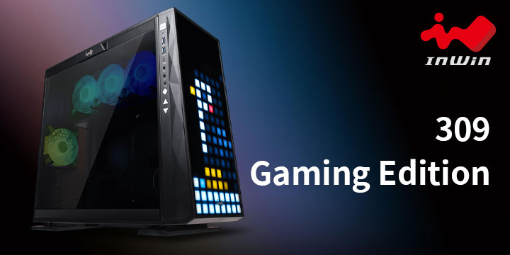 機殼玩遊戲 InWin 309 Gaming Edition 開箱 / RGB 面板內建 3 款小遊戲 | XFastest News