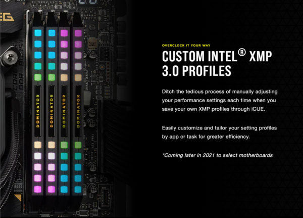 CORSAIR DDR5 記憶體 32GB 九千元起支援 XMP 3.0 玩家可自寫 Profile | XFastest News