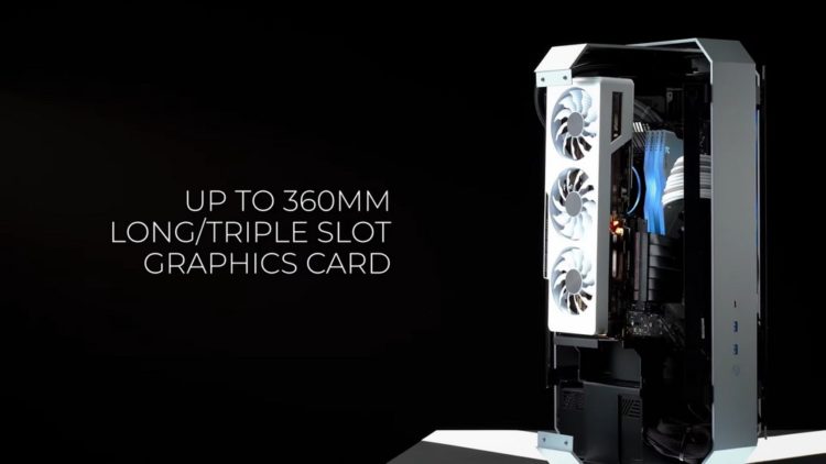 AZZA 推出奇特造型 X 鋁框、4 玻璃、直塔機殼 OPUS 809 | XFastest News