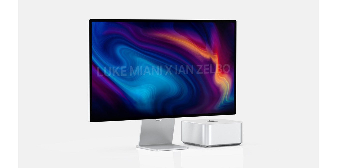 蘋果Mac Studio渲染圖曝光 加大版Mac mini、與Studio Display搭配 | XFastest News