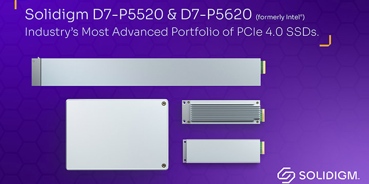 Solidigm 揉合 Intel NAND 產品業務與 SK hynix 創新技術推出首款企業端 PCIe 4.0 SSD ...
