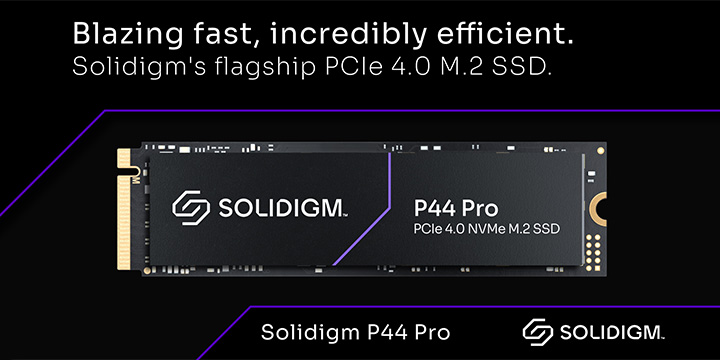 Solidigm 推出 7000MB/s 的「P44 Pro」PCIe 4.0 SSD | XFastest News