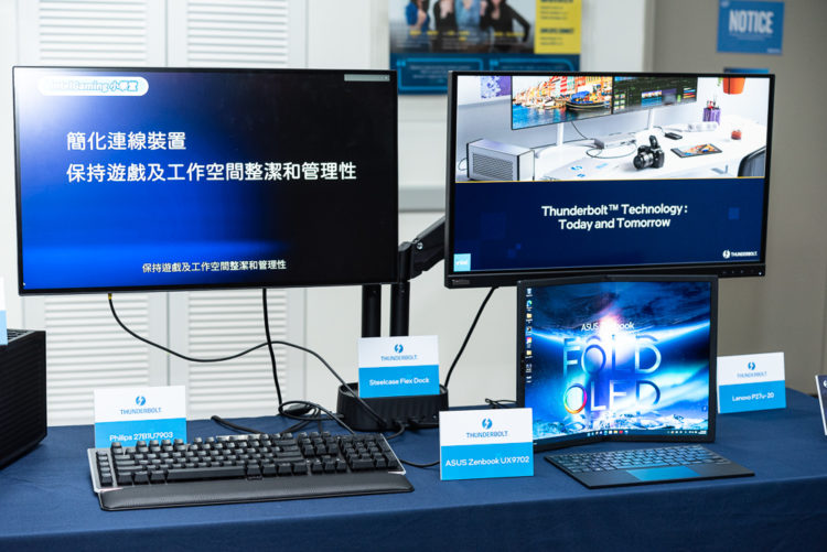 Intel 展示次世代 Thunderbolt 原型與 USB4v2 亦同可達 80Gbps 雙向頻寬或 120Gbps 影像傳輸 ...