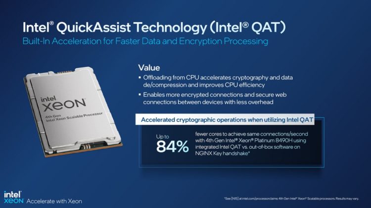 Intel 推出第 4 代 Xeon 可擴充處理器五大加速技術增進效能輸出與延遲 | XFastest News