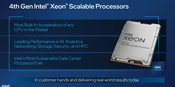 Intel 推出第 4 代 Xeon 可擴充處理器五大加速技術增進效能輸出與延遲 | XFastest News