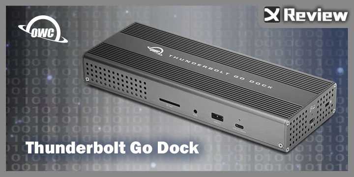 帶我走！OWC Thunderbolt Go Dock 開箱 / 內建變壓器 90W 充電 TB4、SD、2.5GbE 擴充 ...
