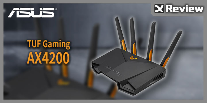 Wi-Fi 6 Gaming Router! ASUS TUF Gaming AX4200 unboxing test / no RGB ...