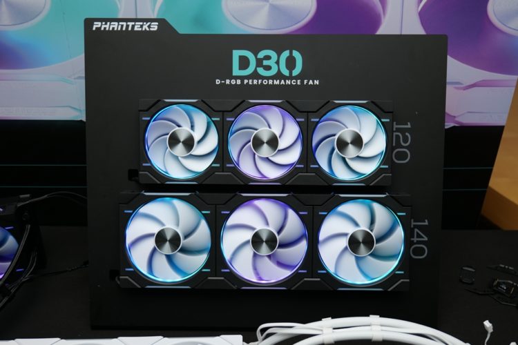 COMPUTEX 2023 Phanteks 展出全景機殼 NV5/NV9、D30-140 模組化風扇、Glacier One D30 水冷及 ...