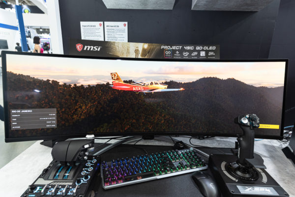 COMPUTEX 2023 MSI 展示曲面 32:9 Project 491C QD-OLED 與 MAG 32UPF 4K Rapid ...