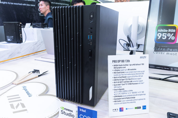 COMPUTEX 2023 MSI 展示曲面 32:9 Project 491C QD-OLED 與 MAG 32UPF 4K Rapid ...