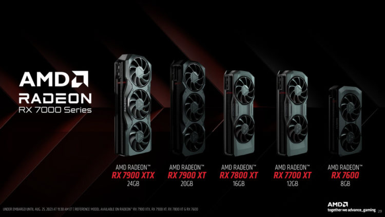 AMD 推出 Radeon RX 7800 XT 與 RX 7700 XT 鎖定 1440p 玩家並預告 FSR3 快好了 ...