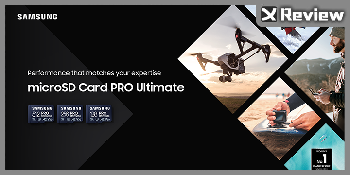 旗艦效能、王者本色 | SAMSUNG PRO Ultimate microSD 記憶卡開箱測試 | XFastest News