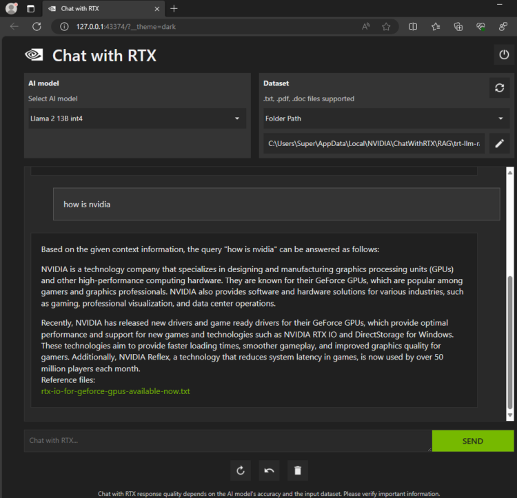 NVIDIA 推出個人 AI 聊天機器人 Chat With RTX 開放下載 | XFastest News
