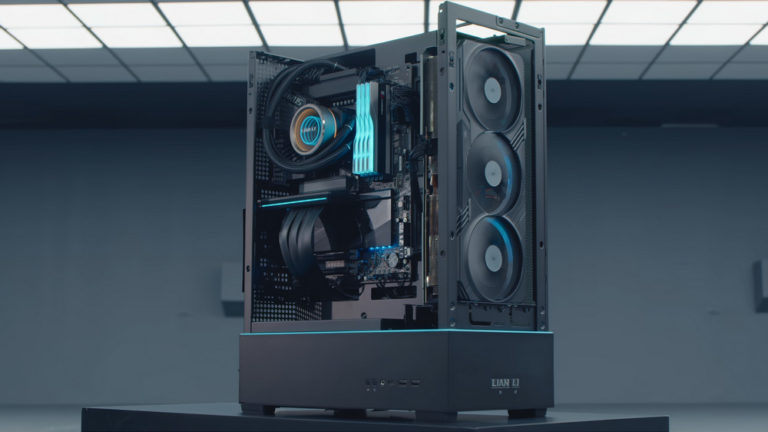 LIAN LI 2024 Digital Expo 顯卡直立且前置 SUP-01 顛覆 PC 機殼的配置 | XFastest News