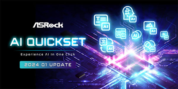 ASRock 軟體工具 AI QuickSet 推出 2024 Q1 更新新增 Whisper Desktop 與 AudioCraft ...
