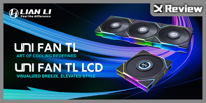 搭載LCD螢幕，可玩性爆棚的PC散熱風扇｜LIAN LI UNI FAN TL LCD | XFastest News