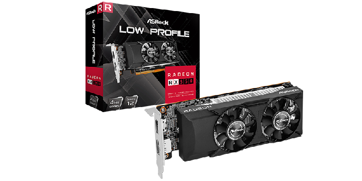 再戰十年，華擎推出 AMD RX 550 Low Profile 4GB 半高入門顯卡 | XFastest News