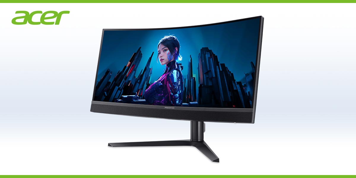 宏碁頂級34吋電競曲面Mini LED螢幕 Predator X34 V3 酷炫亮相 | XFastest News