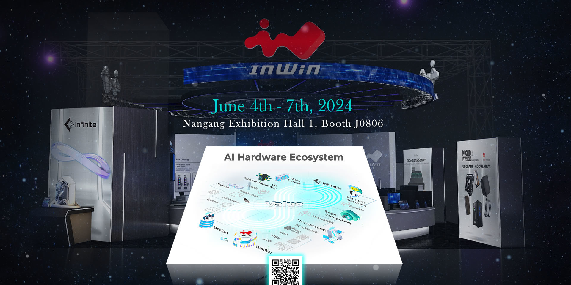 inwin迎廣科技於2024台北電腦展 完整呈現AI硬體生態系 | XFastest News