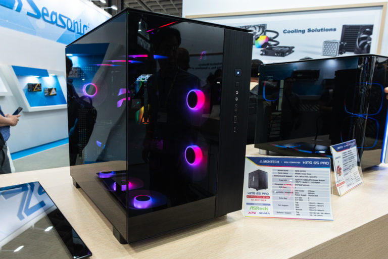 MONTECH 君主國電展火力展示 KING 95 MEGA PRO, HS01, SKY 3, AIR 200, XR, HS01 Mini ...