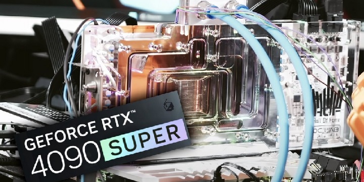 YouTuber 展示魔改 RTX4090 SUPER，用 RTX3090 Ti 的 PCB 比原廠快 13% | XFastest News